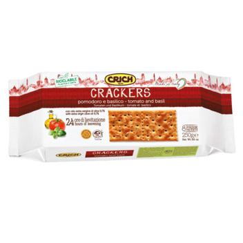 Biscoito Crich Crackers Tomate e Mangericão 250g - Macarrão Instantâneo ...