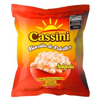 Biscoito de Polvilho Cassini Salgado Assado 40g - Biscoito Salgado / Bolacha Salgada - Magazine ...