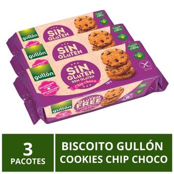 Biscoito Gullón, Cookie Chip Choco, 3 Pacotes 130G, Sem - Cookies ...