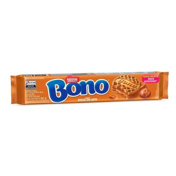 Biscoito Nestle Bono Recheado Doce de leite 90G - Embalagem com 66 ...