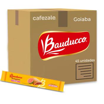 Biscoito Recheadinho Bauducco Goiaba Kit 45 Pacotes de 112g - Biscoito ...