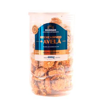 Biscoito Recheadinho de Avelã Minnas 400g - Biscoito / Bolacha ...