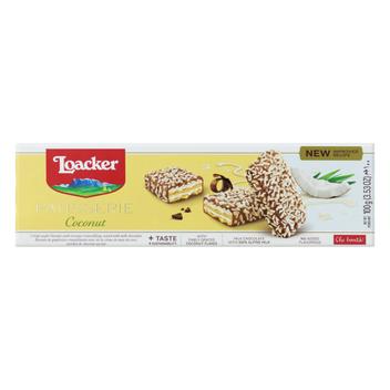 Biscoito Wafer Patisserie Coconut LOACKER 100g - Wafer - Magazine Luiza