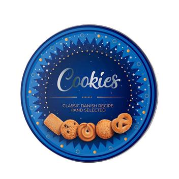 Biscoitos Cookies Amanteigados Sortidos Dan Cake - 454g - Biscoito ...