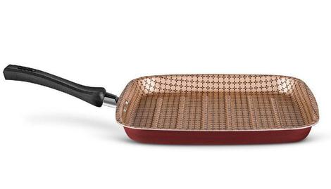 Bistequeira Antiaderente Cereja Flora N 24,5 Mta - Bistequeira ...