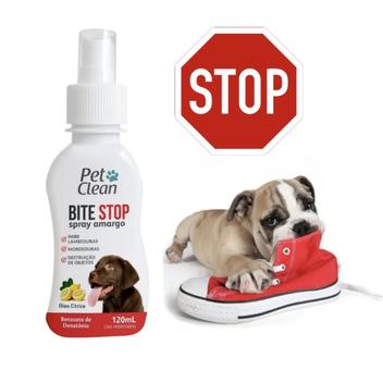 Bite Stop Pet Clean Spray Amargo Adestrador - petclean - Inibidor de ...