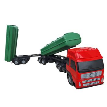 Bitrem Caminhão Carreta Brinquedo Infantil Basculante Promo! - Poliplac ...