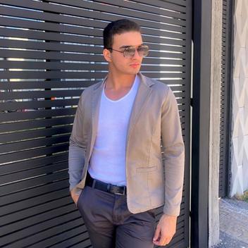 Blazer masculino casual de luxo - DEBATT / DRAGONFLY - Blazer Masculino ...