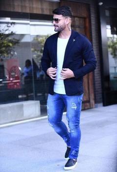 Blazer masculino casual SLIM FIT - DEBATT / DRAGONFLY - Blazer ...