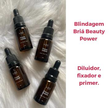 Blindagem power - diluidor, fixador e primer - briá beauty - Diluidor ...