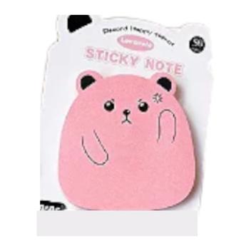 Bloco Adesivo Lembrete Coelho Fofinho Sticky Note 70x70mm com 50 Folhas ...