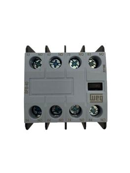 Bloco De Contato Auxiliar Frontal BFB 40 4NA Weg - Contato Auxiliar para Contator - Magazine Luiza