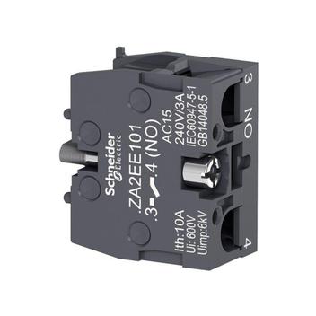 Bloco de Contato ZA2EE101 1NA para XA2E Schneider - Contato Auxiliar ...