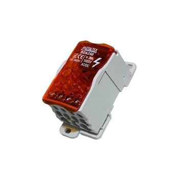 Bloco Distrib. Modular 255A 12 Terminais Bda250 Metaltex - Blocos de ...