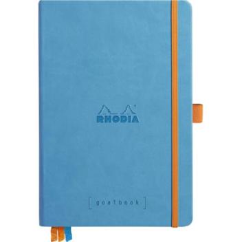 Bloco Goalbook Rhodia A5 - Capa Dura - Turquesa - Bloco de Notas ...