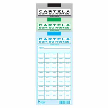 Bloco Rifa Com 50 Nomes 6011 / 50 unidade / Waleu - TAMOIO - Bloco de ...