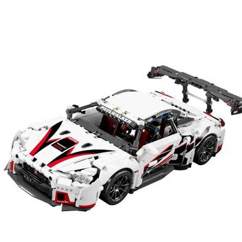 Blocos de Construção de Carros Esportivos Brancos - Compatíveis com ...