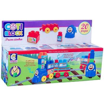 Blocos de Montar Coti BLOCK Trenzinho Cotiplas - Blocos de Montar ...