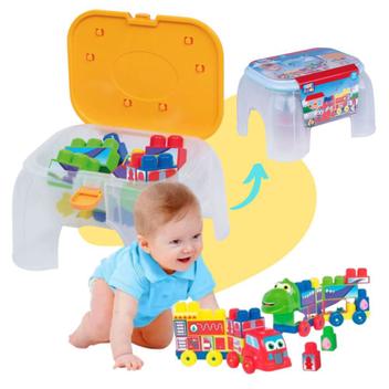 Blocos Didáticos Coti Block Banquinho - Cotiplás 2411 - Blocos de ...