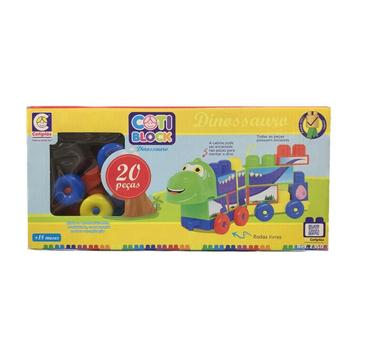 Blocos Para Montar Coti Block Dino - Cotiplas - Blocos de Montar ...