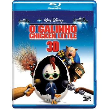 Blu-Ray 3D O Galinho Chicken Little - Disney - Filmes - Magazine Luiza