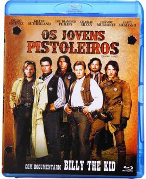 Blu-Ray Os Jovens Pistoleiros (Young Guns) Faroeste Original ...