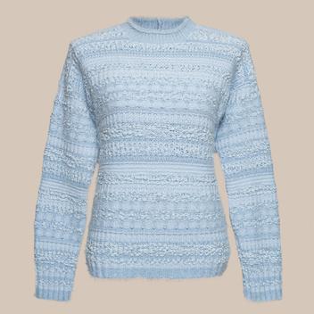Blusa Texturas Tricot Feminina - Michele Tricot - Blusas Femininas ...