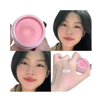 Blush Argila Creme Pigmentado Blush De Longa Duração Fosco Feminino ...