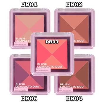 Blush compacto duo - ruby rose - Blush - Magazine Luiza
