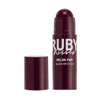Blush em stick melon pop roxo ruby kisses mbs04b - Blush - Magazine Luiza