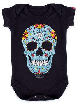 Body Bebê Caveira Mexicana Preto - Art Rock - Body Infantil - Magazine ...