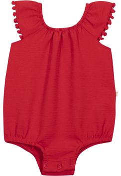 Body Bebê Vermelho Nini & Bambini - Nini&Bambini - Body para Bebês ...