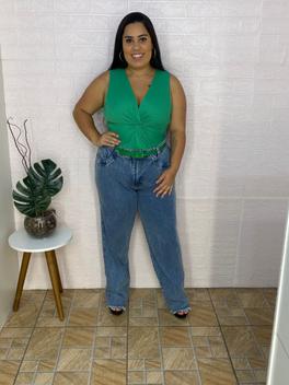 Body Canelado Plus - Ángel boutique - Body Feminino - Magazine Luiza