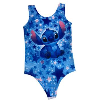 Body Collant Azul Estampa Digital Stitch - Magic Sky - Body Infantil ...