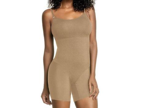 Body Modelador Invisible Laser Bege - P - Zee Rucci - Sutiã Pós ...