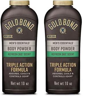 Body Powder Gold Bond Masculino Essentials Refresh 360 300 ml ...
