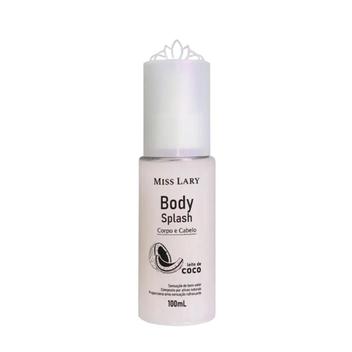 Body Splash Corpo e Cabelo Leite de coco - Miss Lary - Spray Refrescante Corporal para Menopausa ...