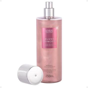 Body Splash Kiss New York Shimmer Collection Blush Princess Morango, Coco e Baunilha 250ml ...