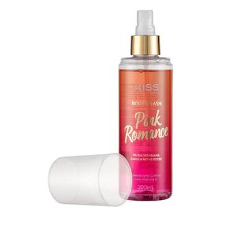 Body Splash Kiss Pink Romance 200ml - Body Splash e Body Spray ...