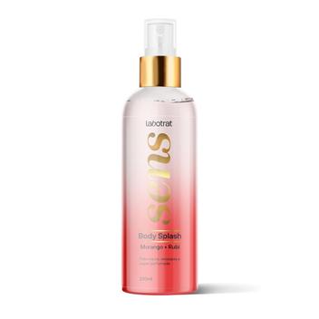 Body Splash Morango e Rubi Labotrat Sens 230 ml - Cuidados com o Corpo ...