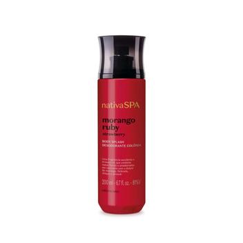 Body Splash Morango Ruby Nativa SPA - O Boticário - Body Splash e Body ...