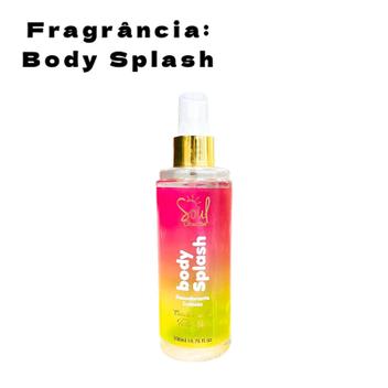 Body Splash Soul Cosméticos Perfume Corporal Desodorante Colônia Secret ...