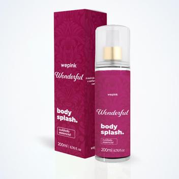 Body Splash Wonderful Desodorante Colônia 200ml - Corpo e banho - Body ...