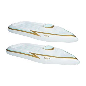 Boia Inflável FUNBOY x2 para Piscina - Pacote Duplo - Boia para Piscina ...