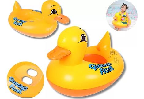 Boia Inflável Infantil Pato Com Passagem Para Perna Completo - bestway ...