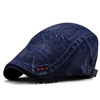 Boina Estilosa Italiana Moderna Tampa Plana Chapéu Unissex Ajustável ...