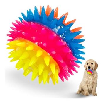 Bola Bolinha Pet para cachorro Cães Brinquedo Interativo Pisca Luz De ...