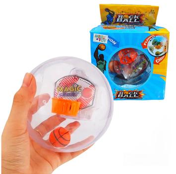 Bola de Brinquedo Basquete de Mão Jogo Interativo Divertido Com Som e ...