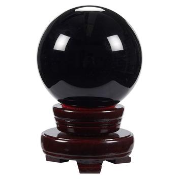 Bola de cristal Juvale Obsidian Sphere 80 mm com suporte - Molde e ...