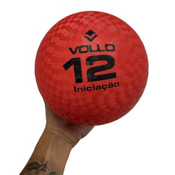 Bola De Iniciação Borracha Esportiva T12 Numero 12 Vollo BI012 Vermelha ...